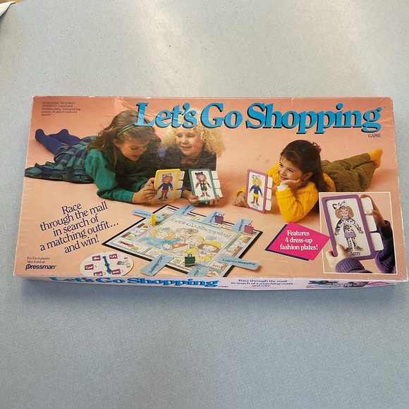 Games | 199 Lets Go Shopping Board Game Pressman | Poshmark